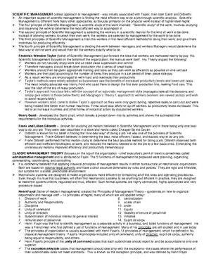 Management final report - Format: Business report format. Single spaced ...