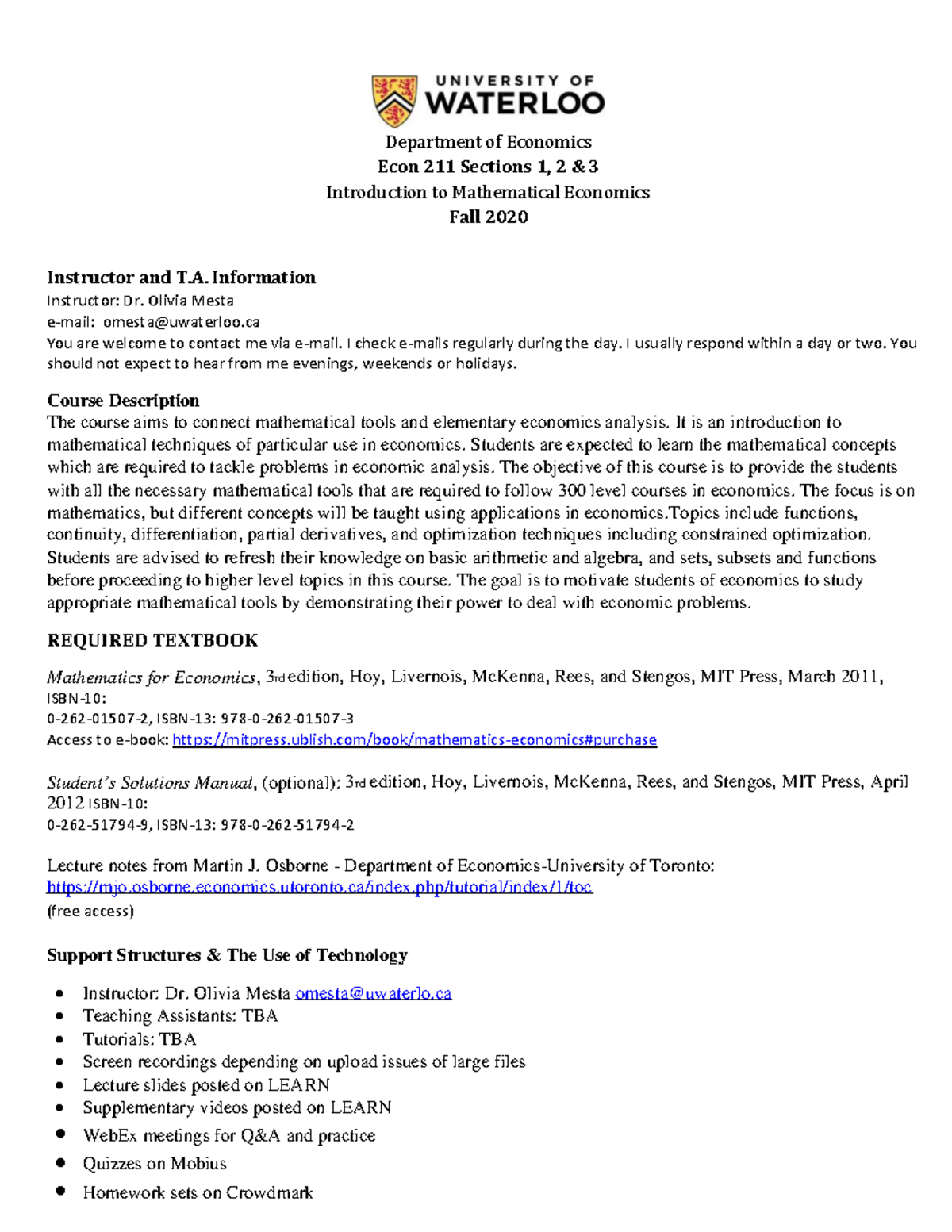 Syllabus Warning Tt Undefined Function 32 Warning Tt Undefined Function 32 Department Of