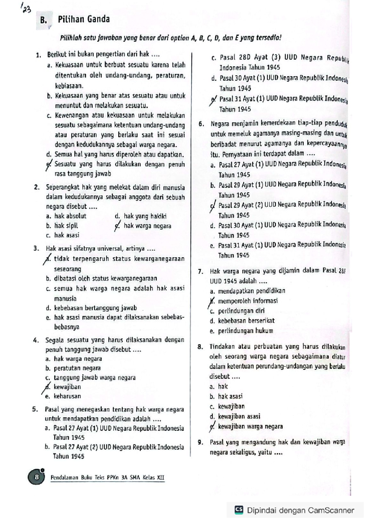 LKS PPKn - LkS ppkn - Pendidikan Kewarganegaraan - Studocu