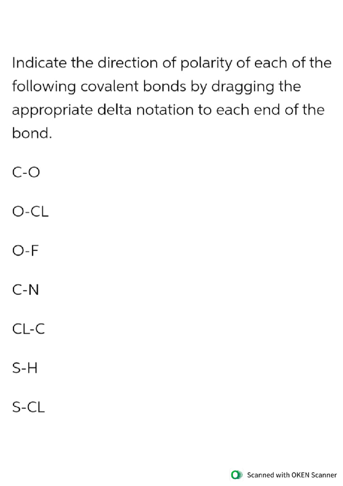 Chemistry 7 - Lewis structures and Polar covalent bond - Organic ...