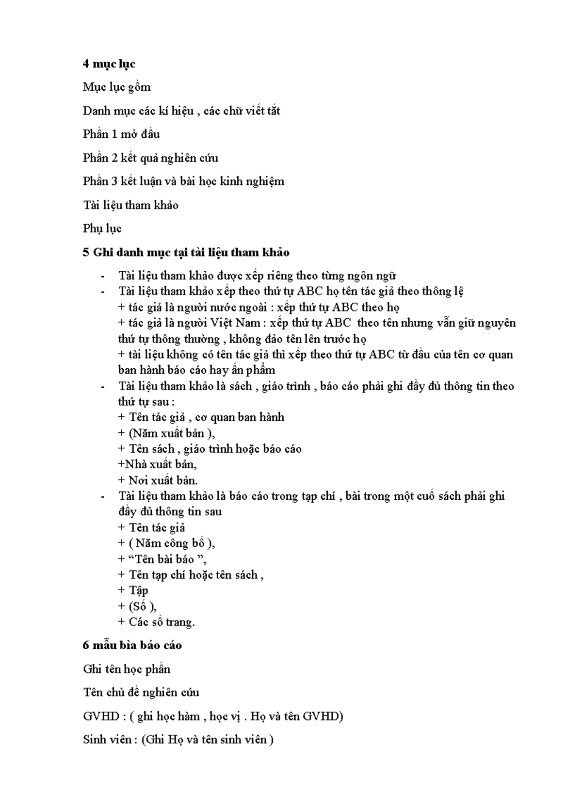 Nckh - Nckh - 4 mục lục Mục lục gồm Danh mục các kí hiệu , các chữ viết ...