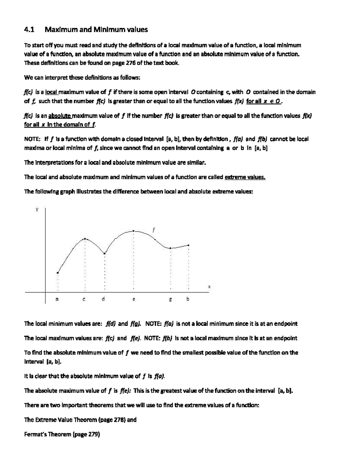 Unit 4.1 derivatives - WTW 158 - Studocu