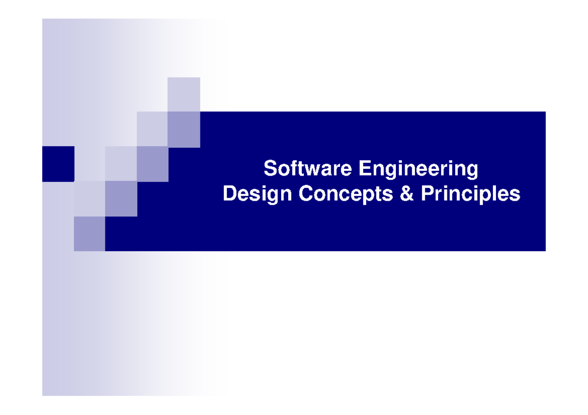 21-Software Design-21-02-2024 - Software Engineering Design Concepts ...