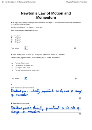 (Foundation; Higher) equations sheet - June 2022 - Physics Equations ...