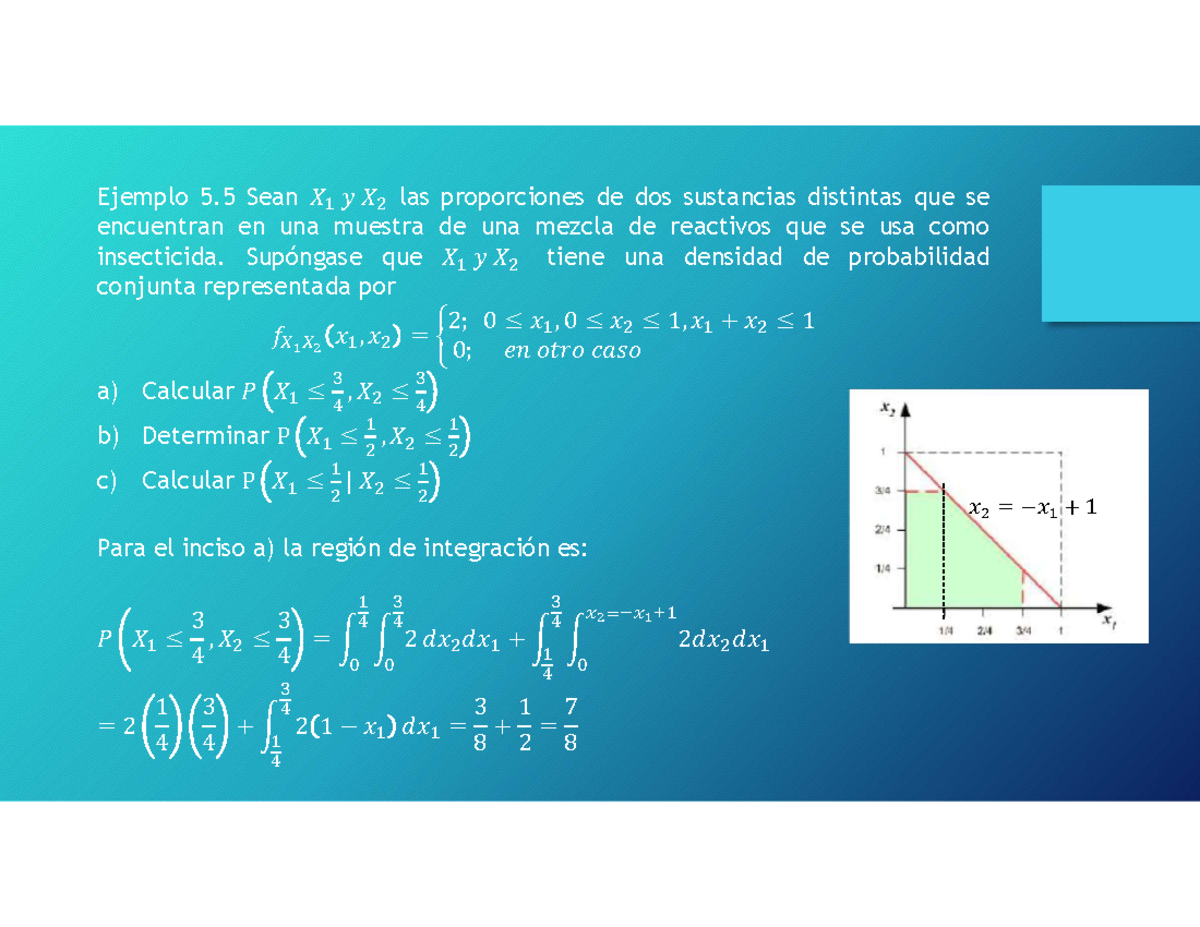 Clase 4 - Apuntes Ejercicios sobre distribución de probabilidad ...