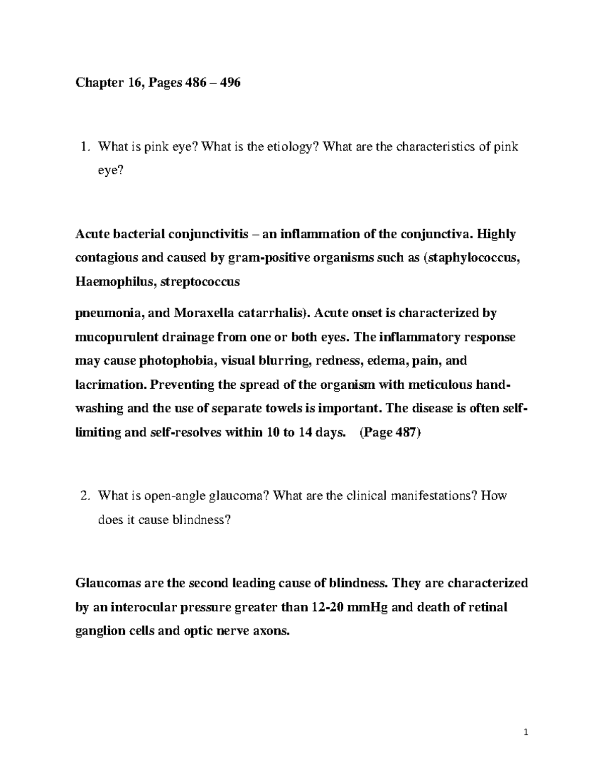 Chapter 16, Pages 486 – 496 - Chapter 16, Pages 486 – 496 What is pink ...