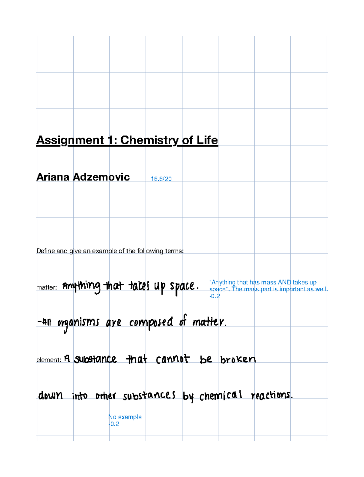 Assignment 1 - What is the atomic number of helium? What is the atomic ...