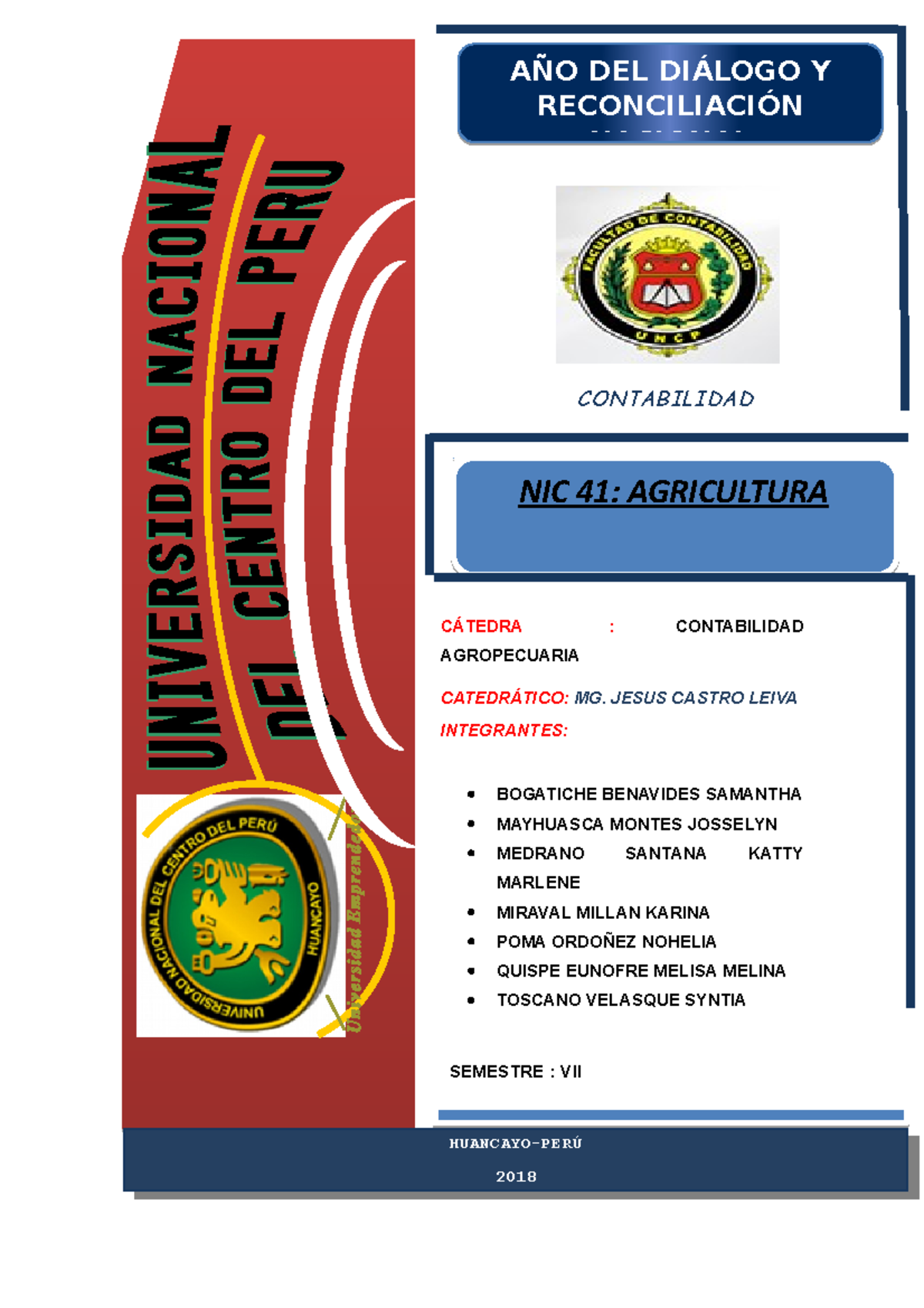 NIC 41- Agricultura - NORMAS INTERNACIONALES DE CONTABILIDAD Y SU ...