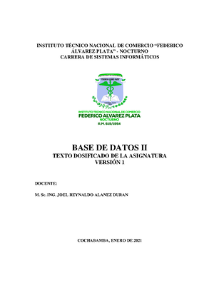 Tarea Base de datos agosto - Warning: TT: undefined function: 32 Warning: TT: undefined function ...