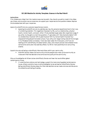 Module 7 Project - Module 7 Project Brittany L, Barker Department of ...