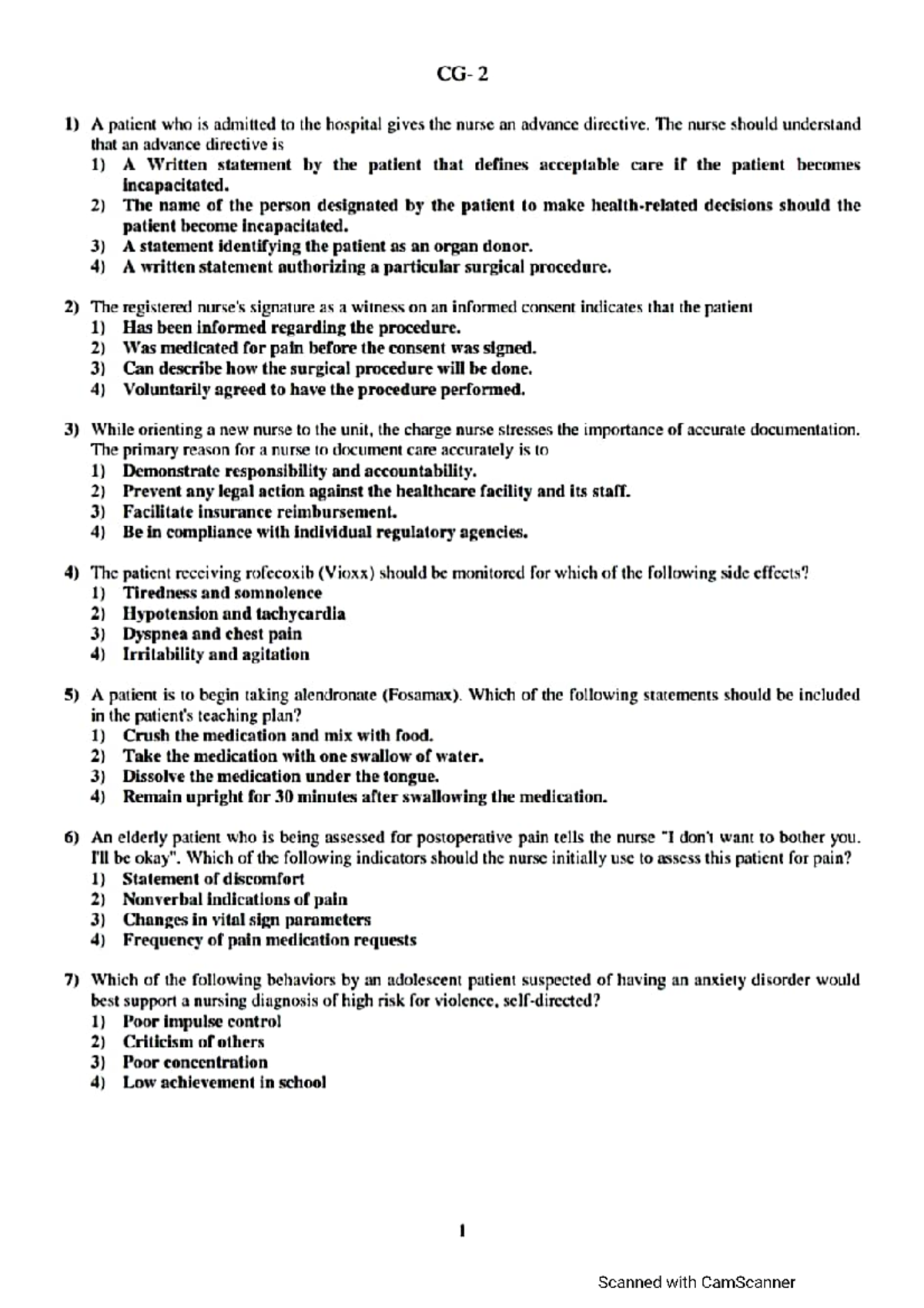 Cgfns Mock test - non-destructive testing (NDT) - Studocu