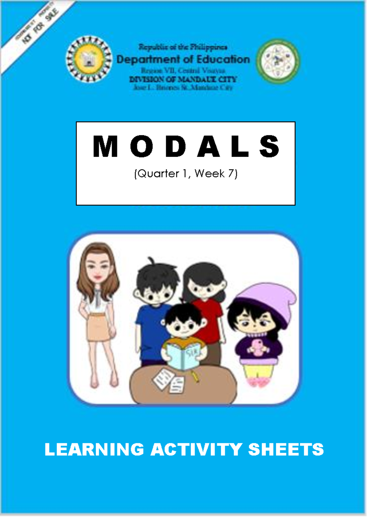 E9Q1W7-1 - practice quiz - M O D A L S (Quarter 1, Week 7) LEARNING ACTIVITY SHEETS ...