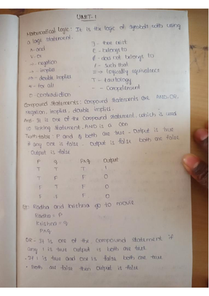 Discrete Mathematics - JNTU - Studocu