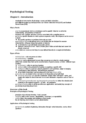 Benchmark Exploring Reliability AND Validity Assignmentedited - 1 BENCHMARK EXPLORING ...