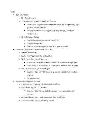 D096 Task 1 - Task 1 - Task 1 Going through school was easy and ...