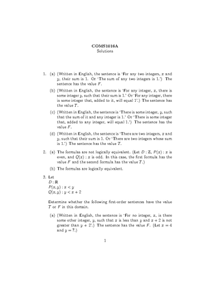 DCS Lecture 11 - Finite Automata - COMS 1016: Discrete Computational Structures Finite Automata ...