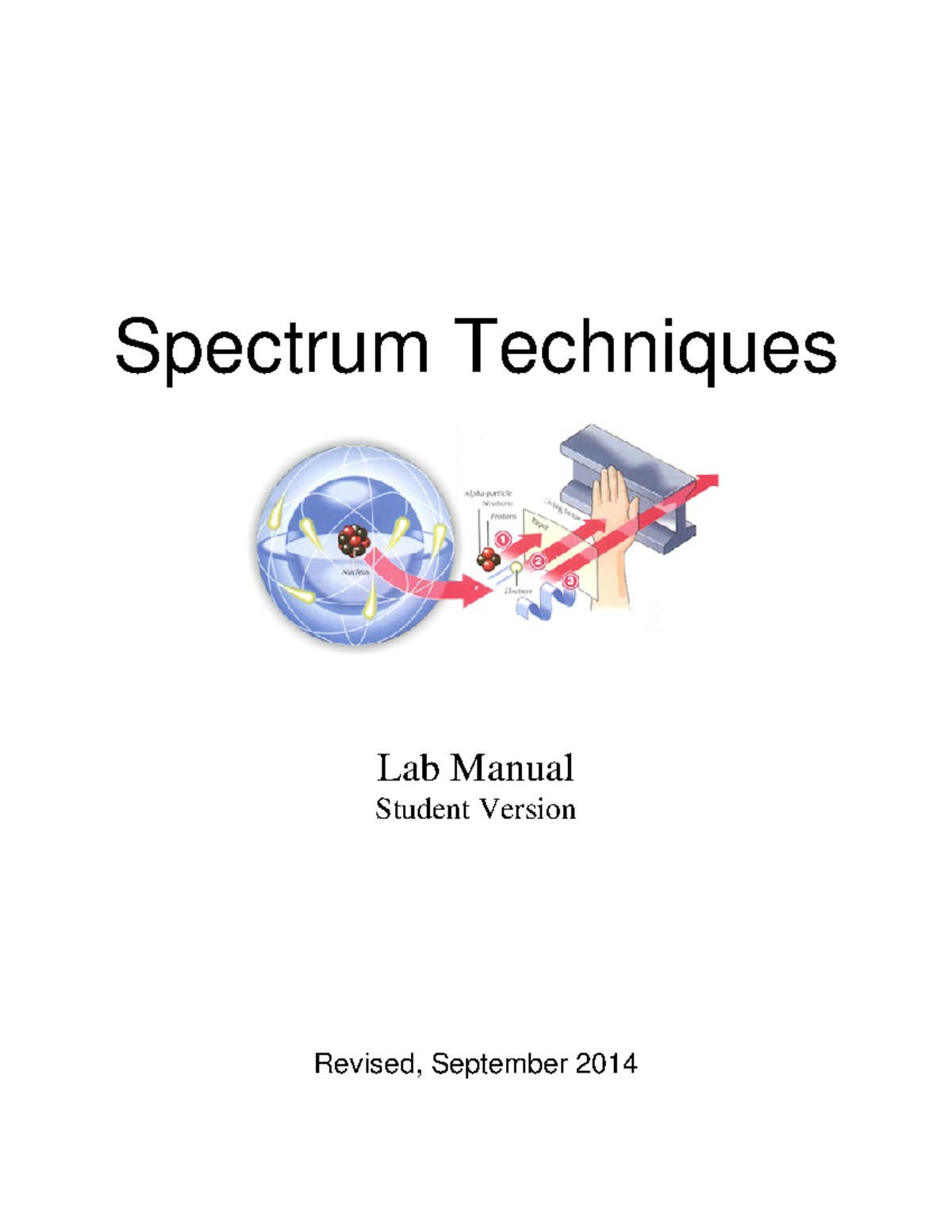 Spectrum Techniques Student Lab Manual - Spectrum Techniques Lab Manual Student Version Revised ...