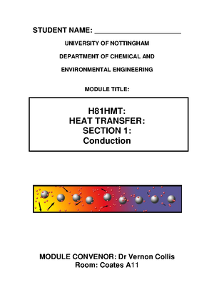 Summary - Complete - Heat Transfer all Important Equations - Equation ...