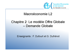 Courbe de Philips et loi d'Okun - Warning: TT: undefined function: 32 Macroéconomie L CHAP 3 ...