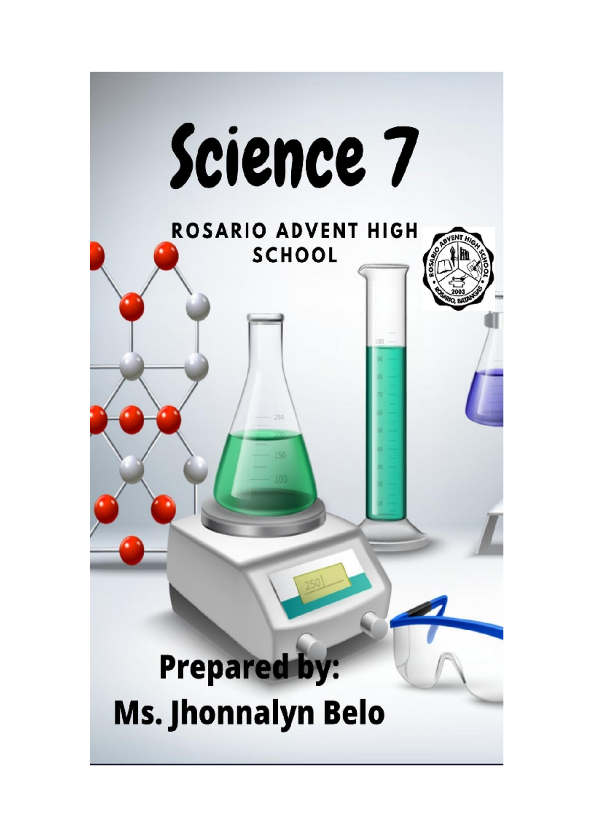 Q4 Module 2 week 3 Science 7 - TITLE/TOPICS Renewable materials and Non ...