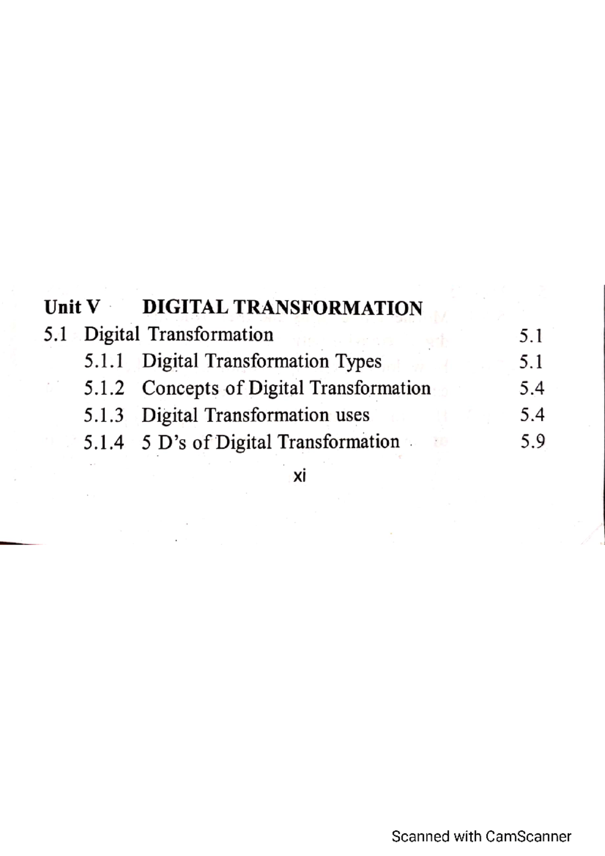 Dmunit-5 - Digital marketing notes - Unit V DIGITAL TRANSFORMATION 5 ...