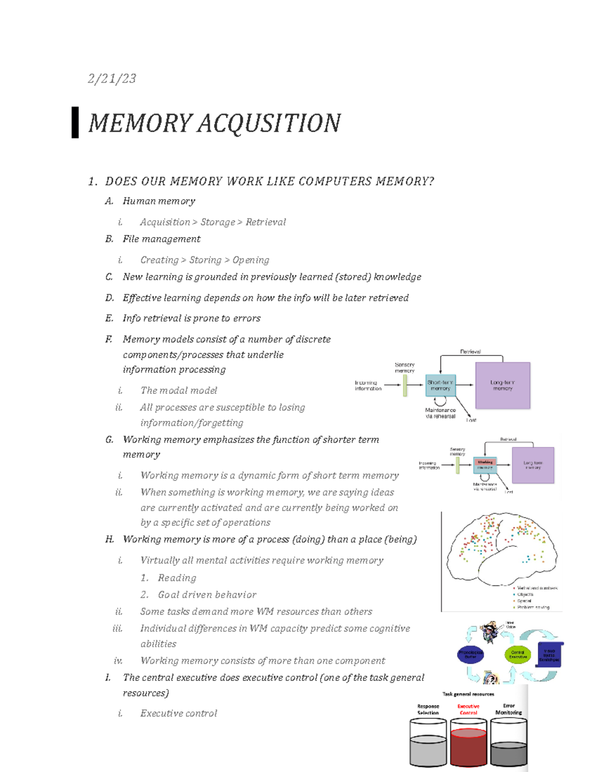 Memory acquisition - Gagan wigdeep - 2/21/ MEMORY ACQUSITION 1. DOES ...