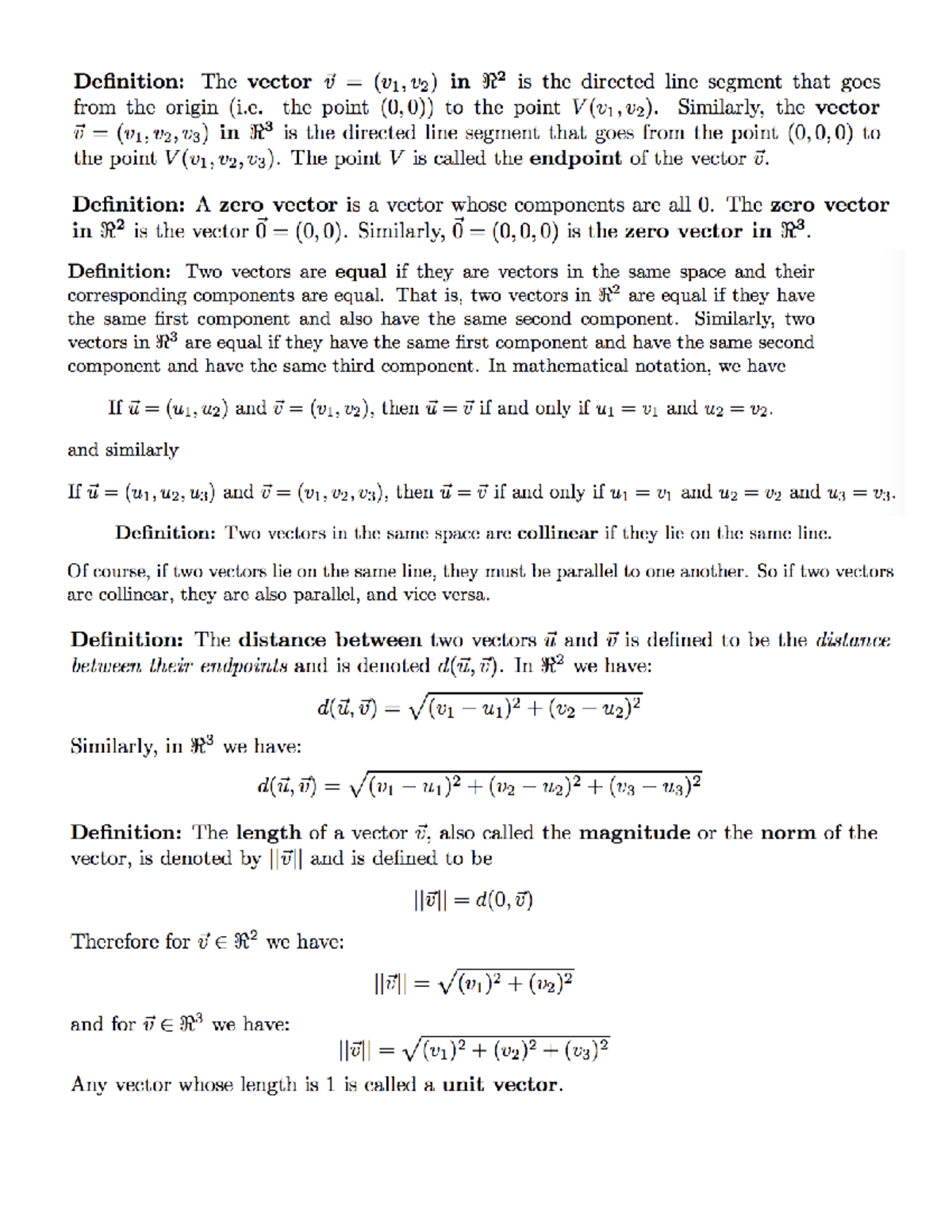 Math 1229 Section 1.1 Definitions/Theorems - MATH1229A - Studocu