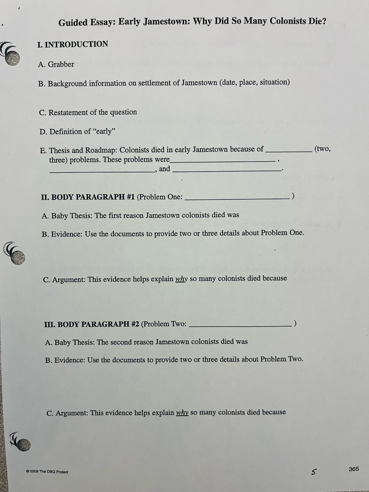 Kami Export - image 10 - bdhg - Guided Essay: Early Jamestown: Why Did ...