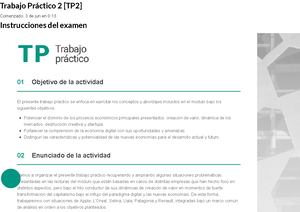 Tecnología TP 3 - tp 3 - Trabajo Práctico 3 [TP3] Comenzado: 22 de mayo en 10: Instrucciones del ...