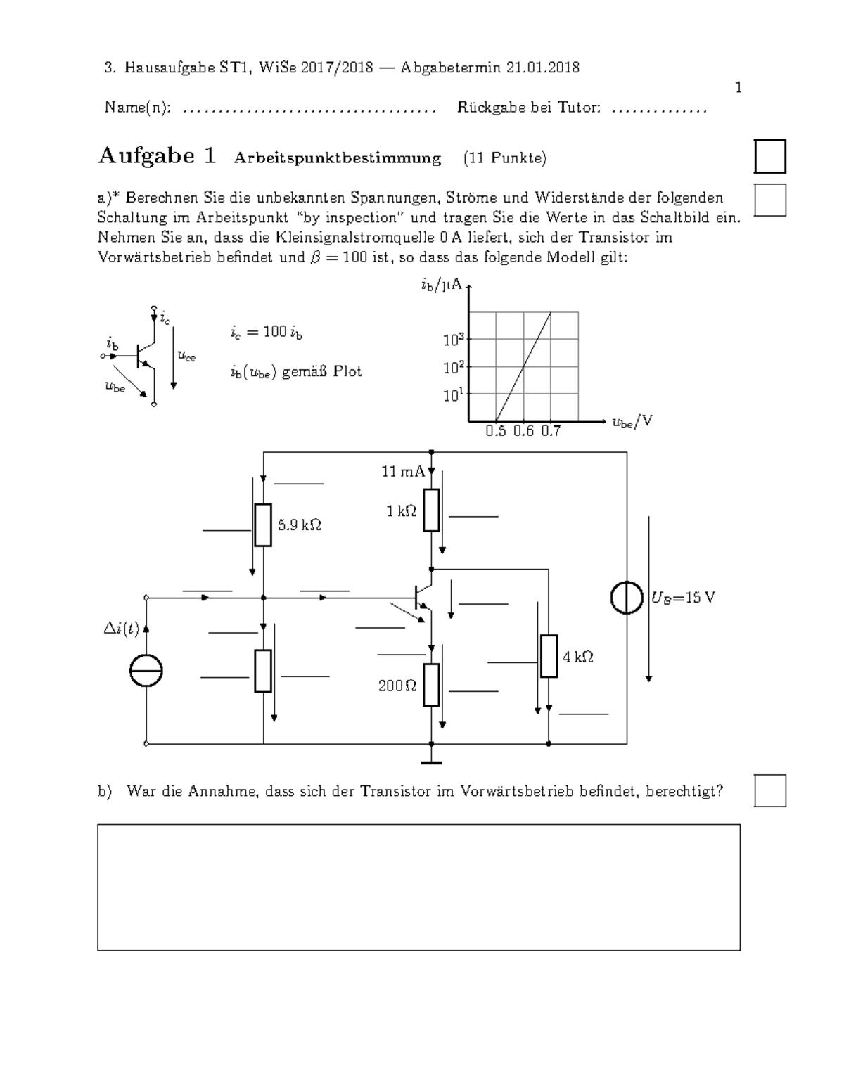 Ha03 - Dr.-Ing. Michael Joham Übungsleiter: Andreas Barthelme ...