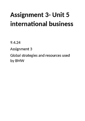 16.5.24 assignment 2 - Assignment 2- Unit 28 branding Assignment 16. Introduction This report is ...