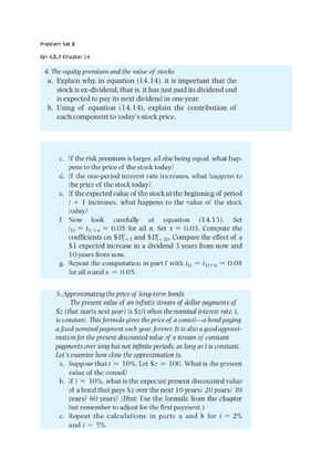 Tutorial 4 - Just questions - Nanyang Technological University HE2001 ...