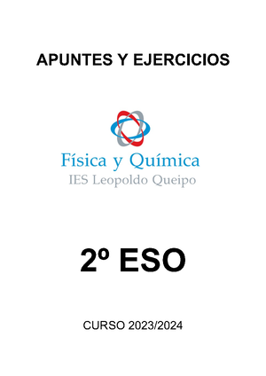fisica y quimica - 2º - ESO - Studocu
