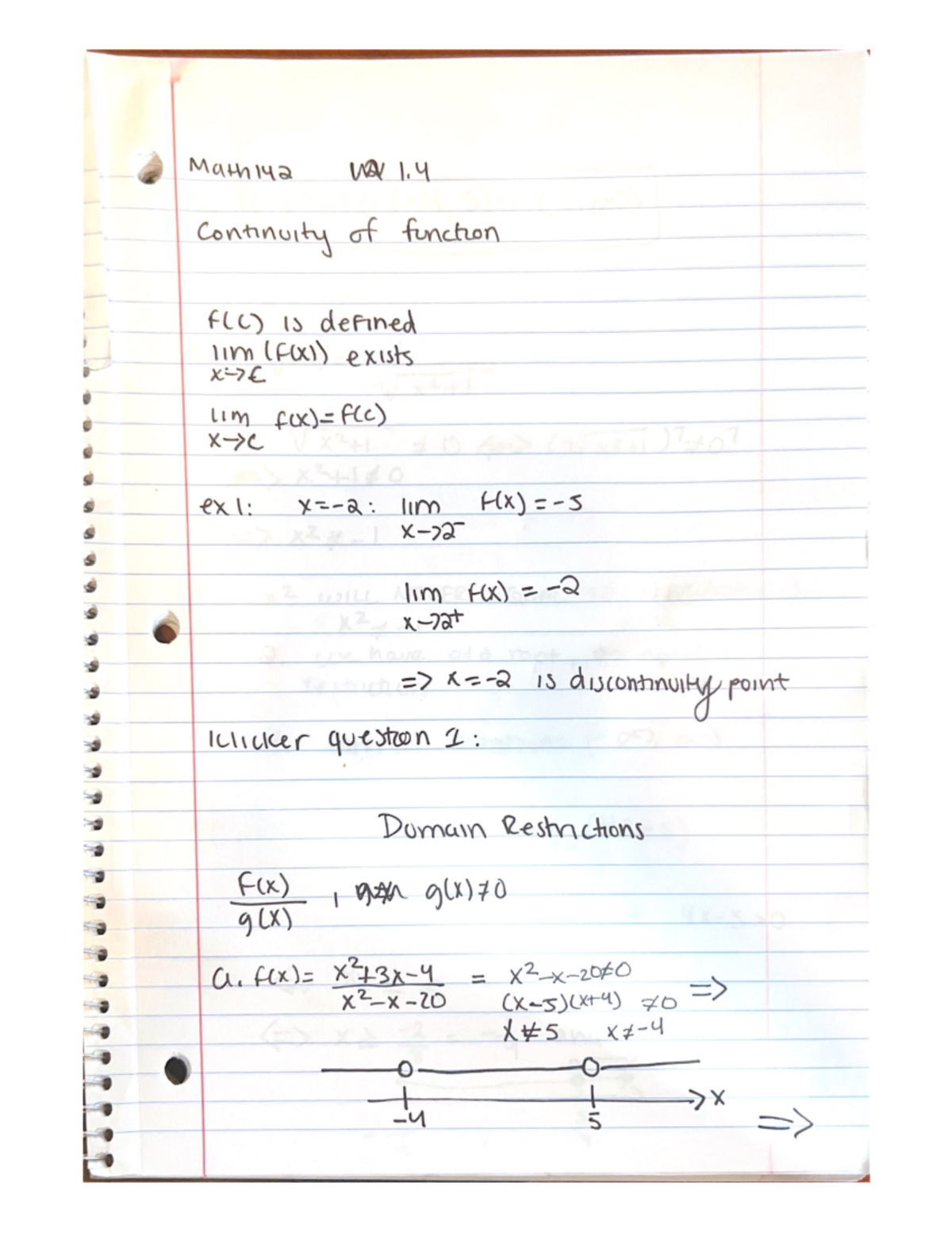 Math 142 Lecture Notes MATH 142 Studocu