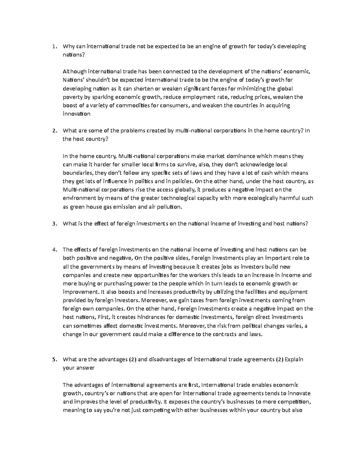 Operations Management 4 - Studocu