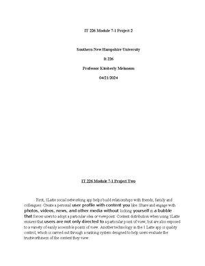 Phl 260 module 1 - One ethical issue from my personal life that I am ...