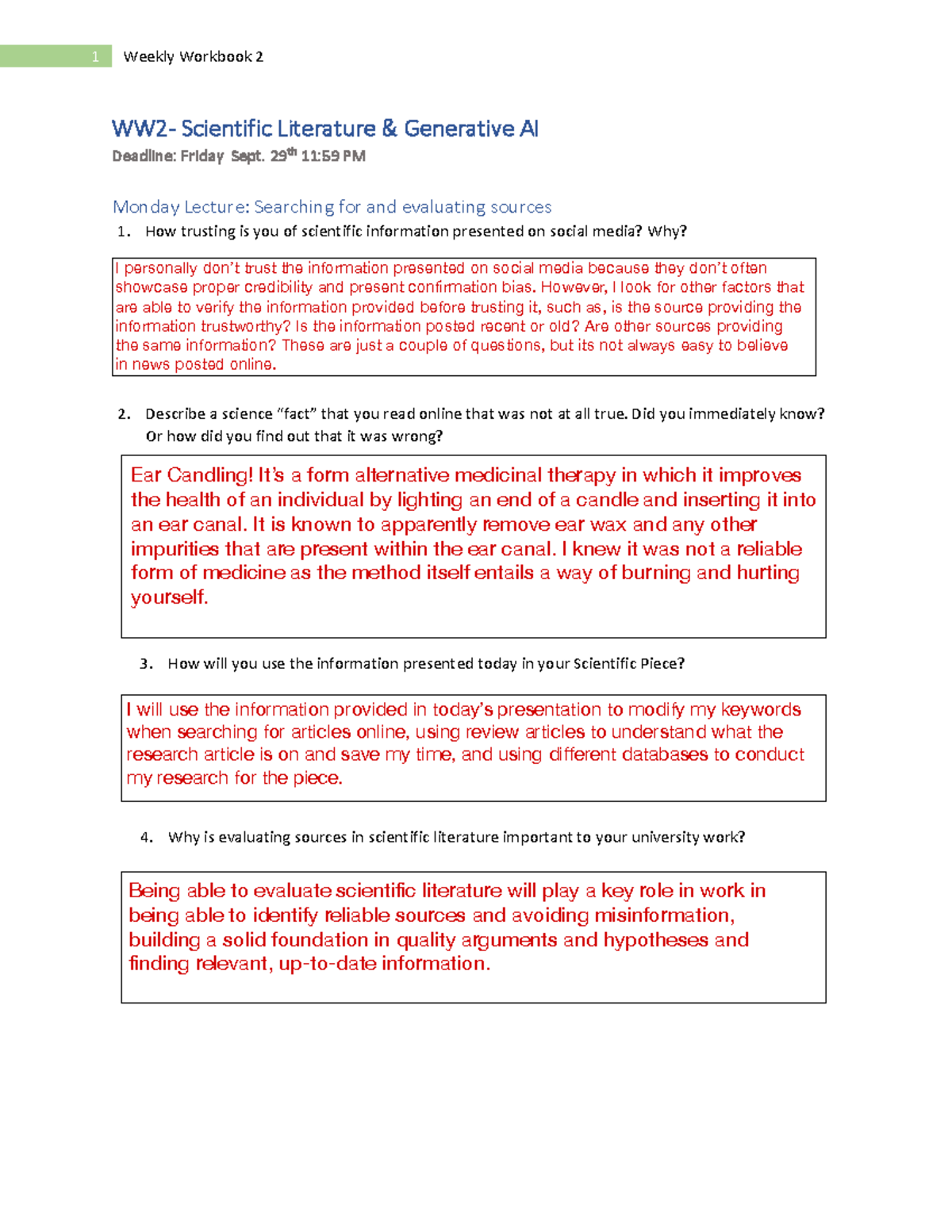 Science 1A03 - WW2-Scientific Literature & Generative AI - 1 Weekly ...