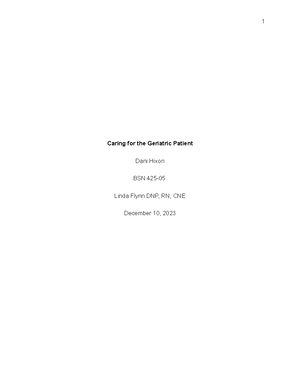 355.Literature Review - Literature Review Dani Hixon Nightingale ...