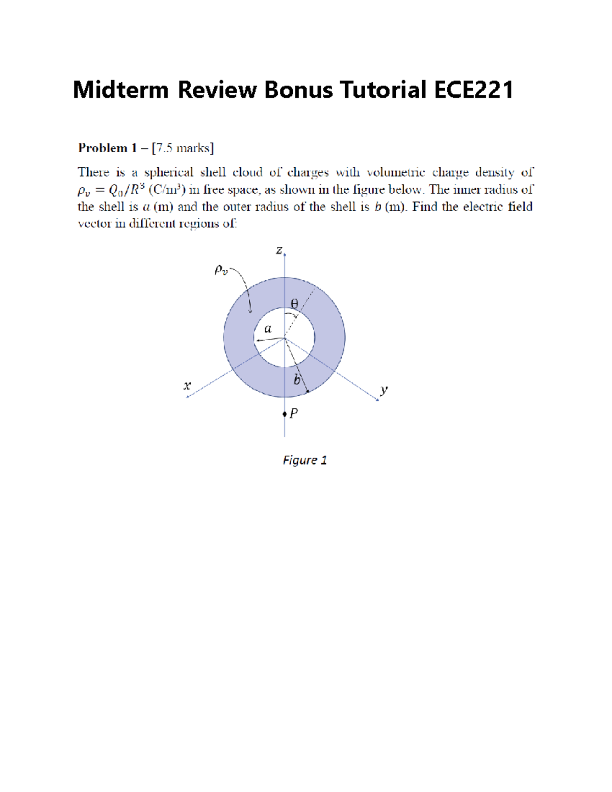 ECE221H1 20221 631650383015 midterm solutions - ECE221H1S - Midterm Review Bonus Tutorial ECE ...