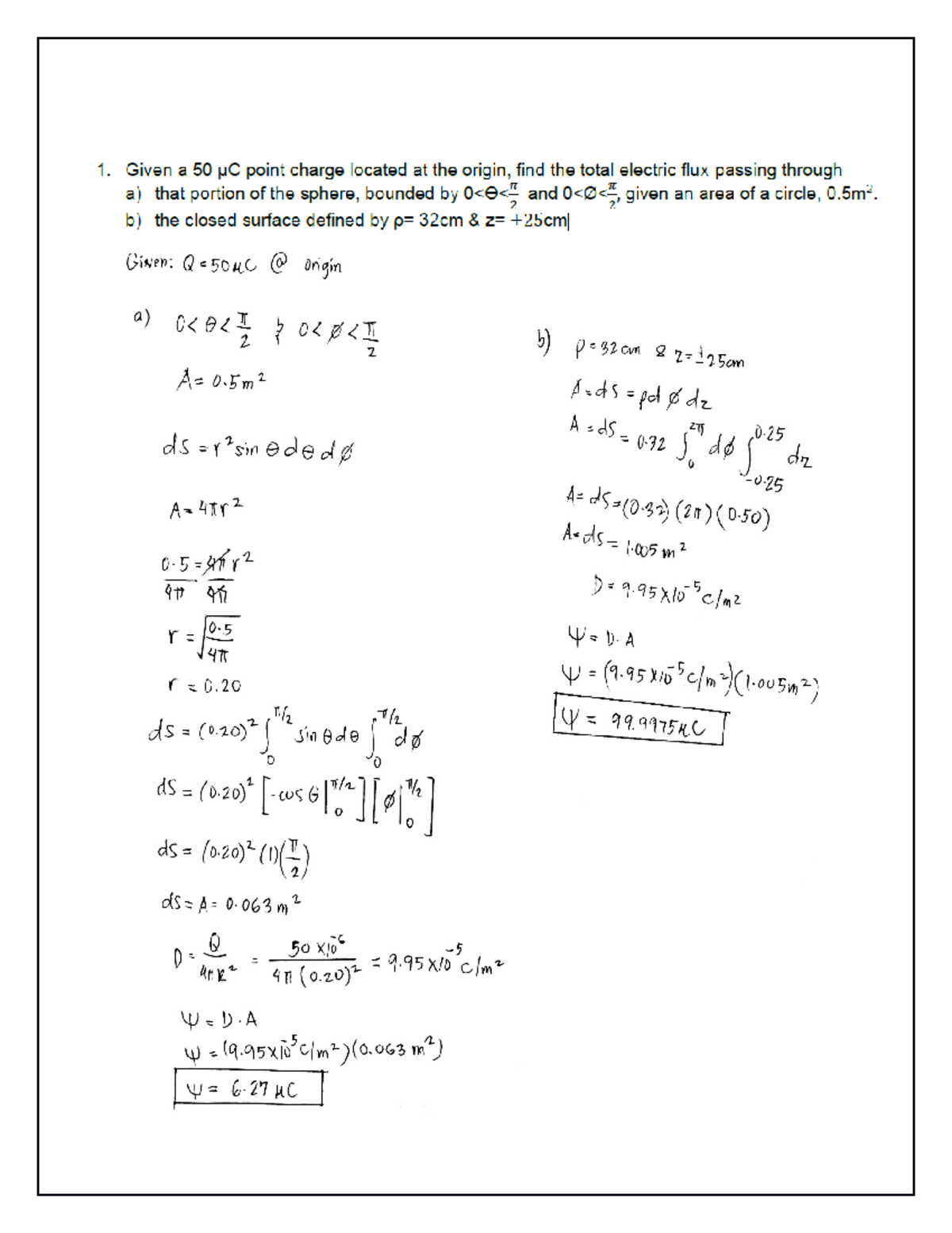 Electric Flux - Bachelor of Electronics and Communication Engineering - Studocu