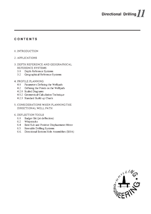 BOOK Drilling Bits 4 - BOOK - Well Control 11 C O N T E N T S ####### 1 ...