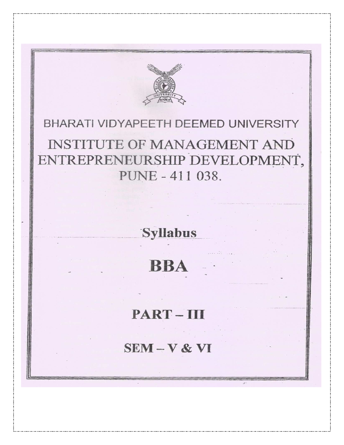 BBA V Sem Syllabusx - short note - Research Methodology - Studocu