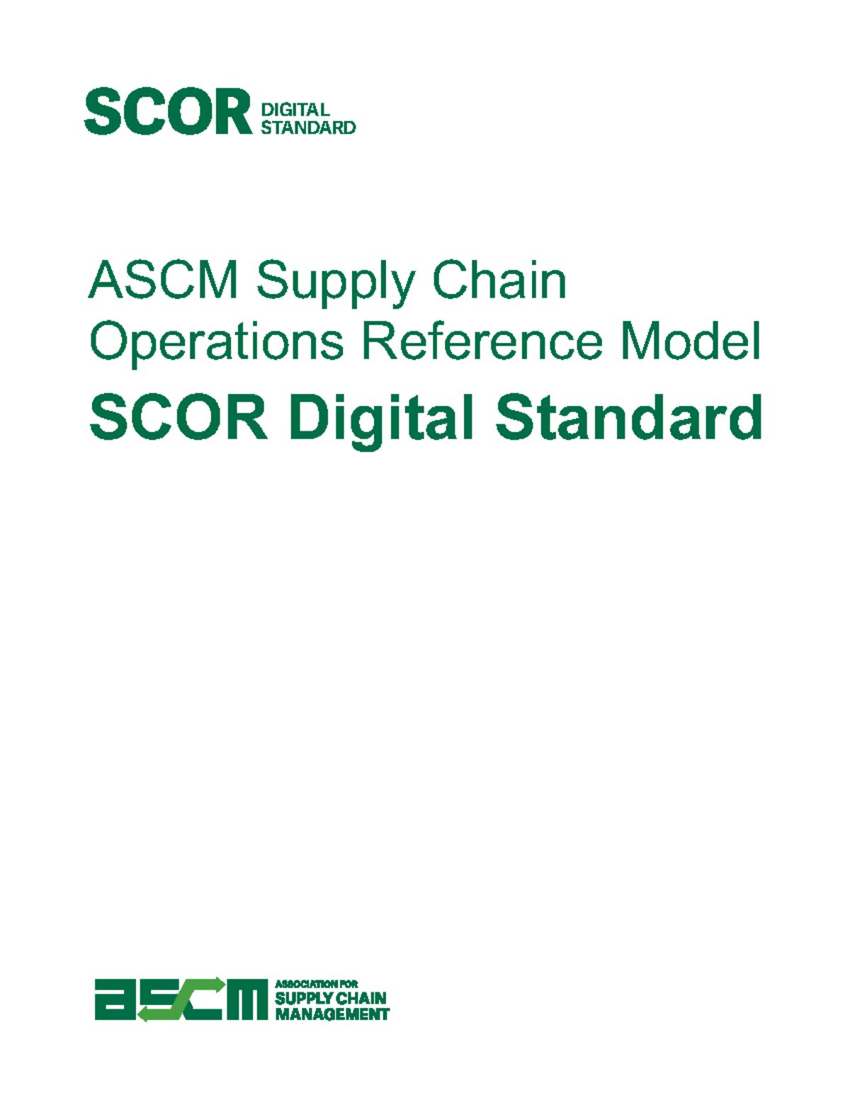 Intro-and-front-matter-scor-digital-standard - © ASCM 2020. All rights ...