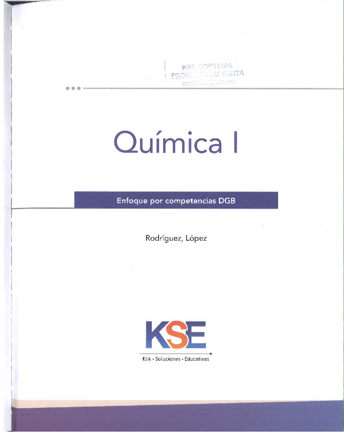 Quimica 1 Cuadernillo Química I Studocu
