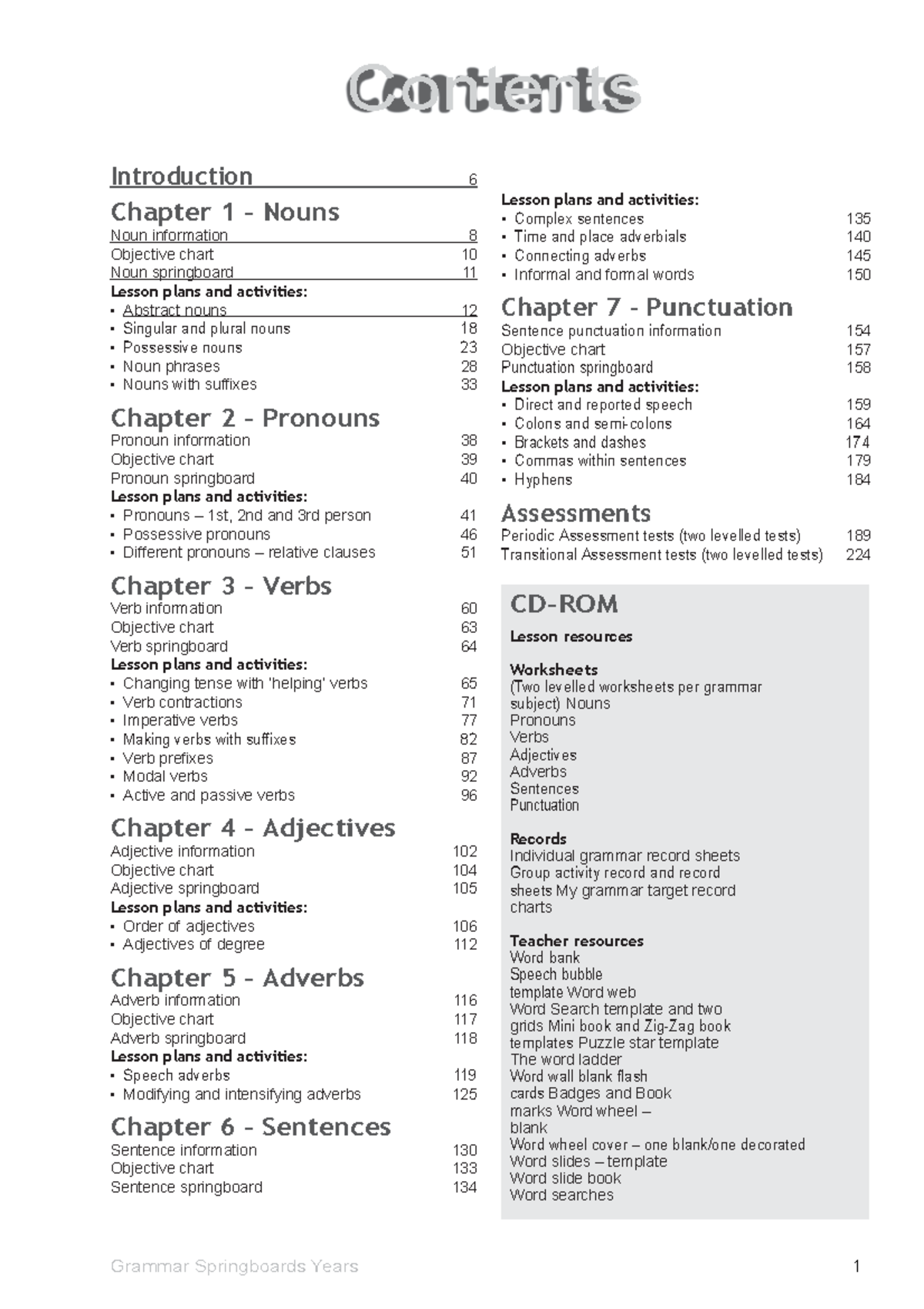 2771Grammar Springboard-converted - Grammar Springboards Years 1 ...