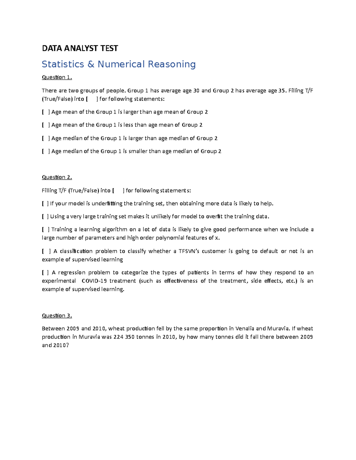 DATA- Analyst-TEST - data - DATA ANALYST TEST Statistics & Numerical ...