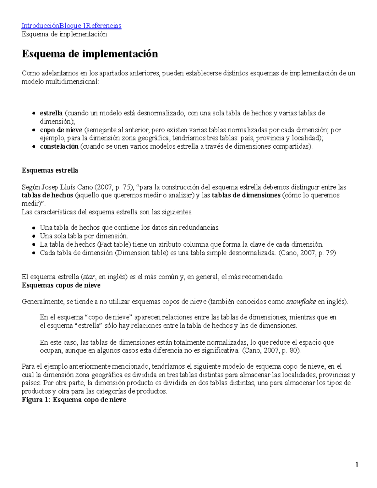 Modulo 2 - Lectura 3-numerado - IntroducciónBloque 1Referencias Esquema ...