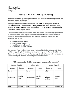 [Solved] Define the sources of economic growth and give an example of each - Intro to ...