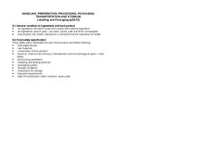 Specifications study notes - SPECIFICATIONS Detailed list of ...