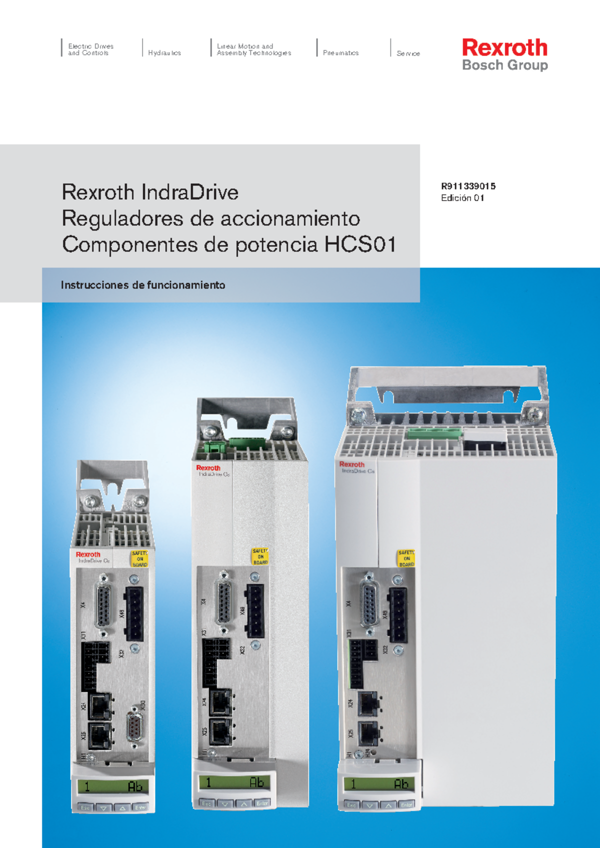 Indradrive-HCS01 - programacion rexroth - Instrucciones de ...